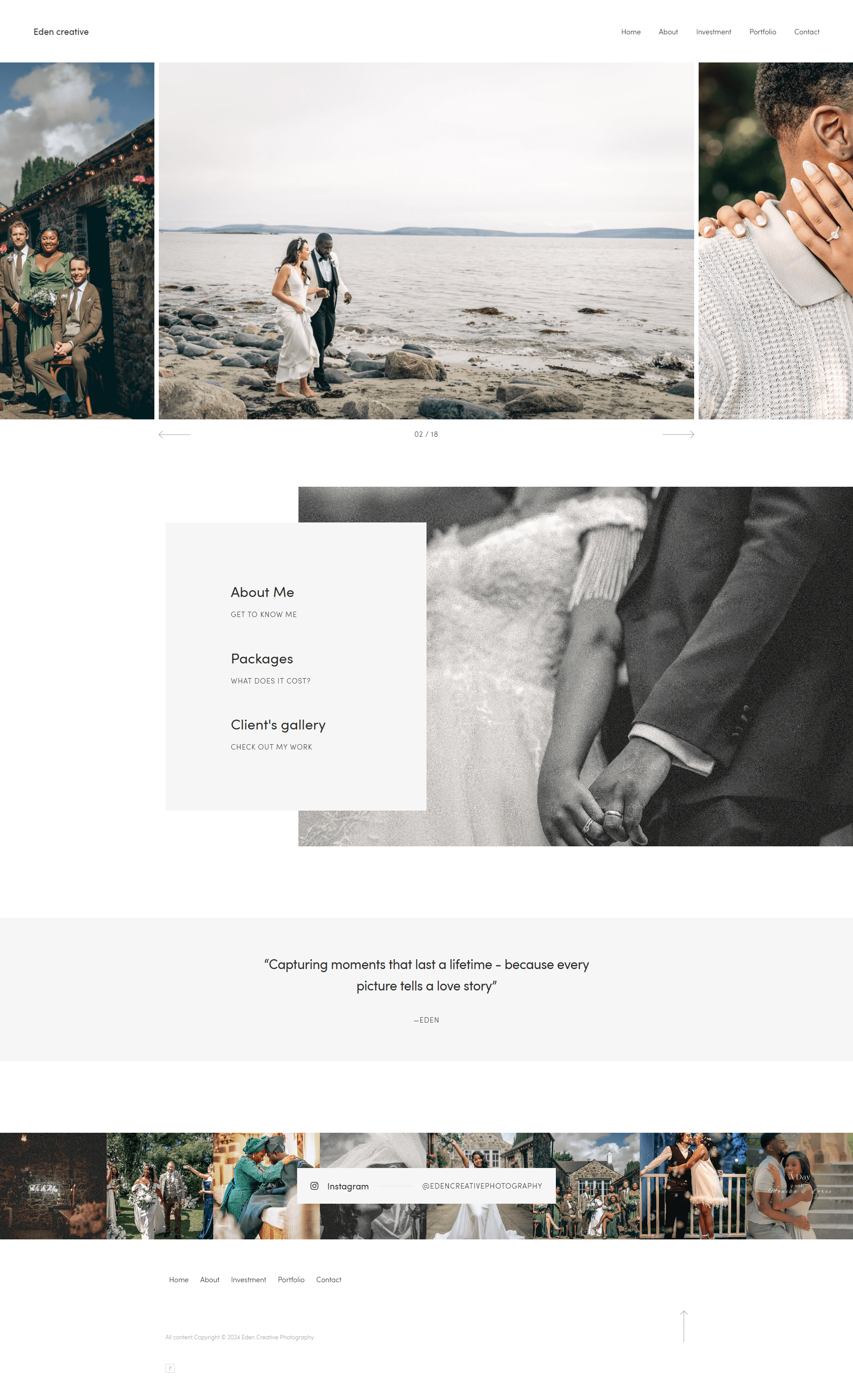 Eden Creative Photography | W3Inventor Digital Solution